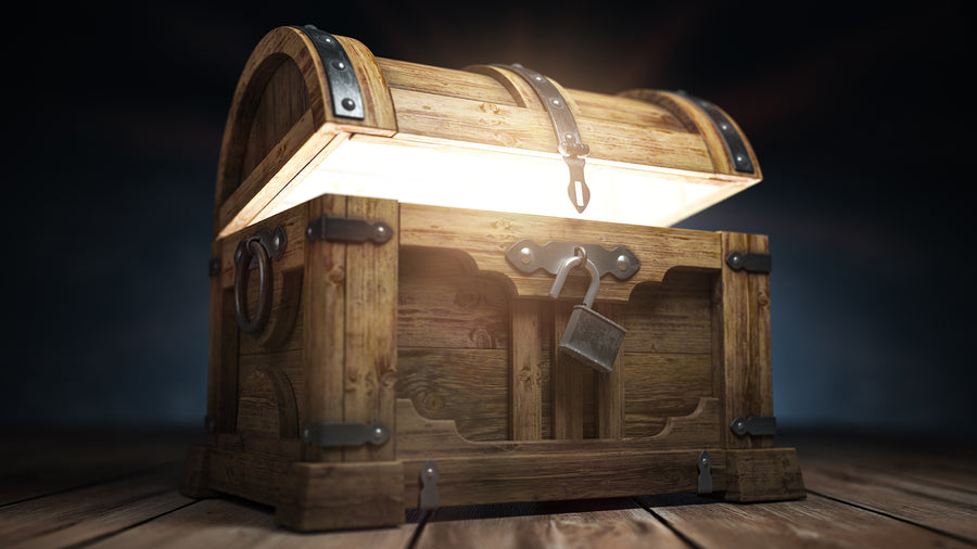 Treasure Map Template - Personalize and Customize – Open Chests