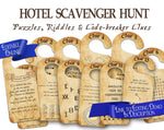 Hotel Treasure Hunt for Teens & Adults | Editable Puzzle Clues – Open ...