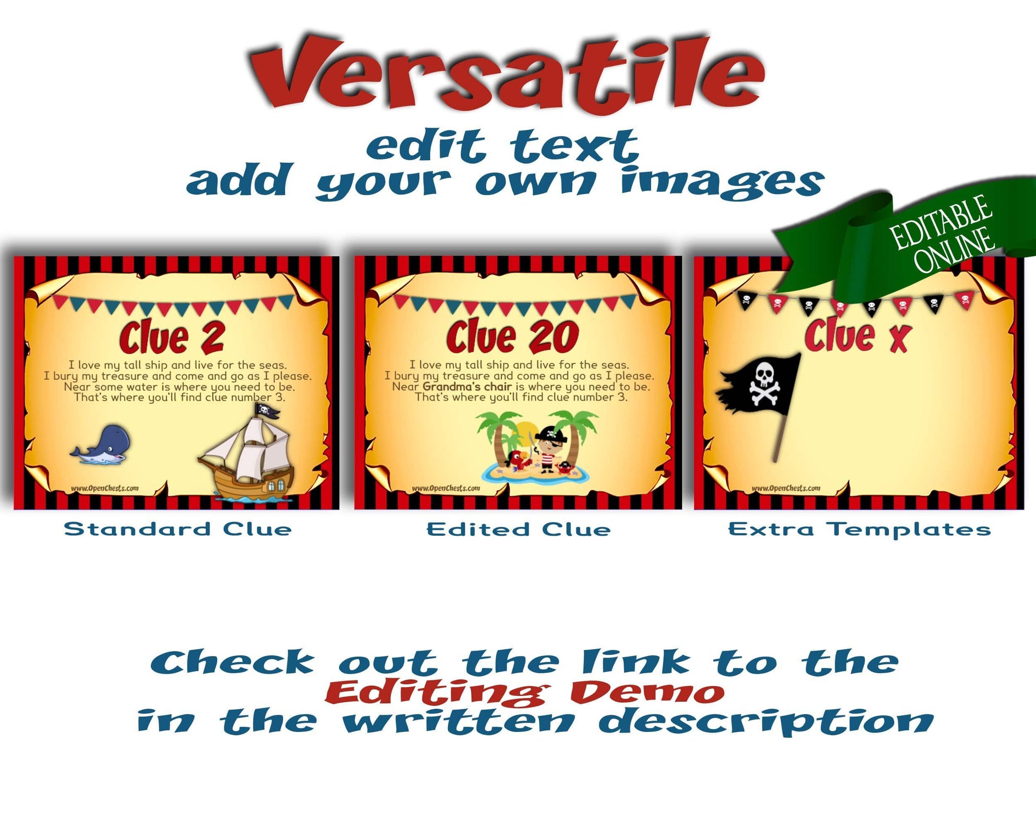 Outdoor Pirate Treasure Hunt for Kids in Backyard – Open Chests